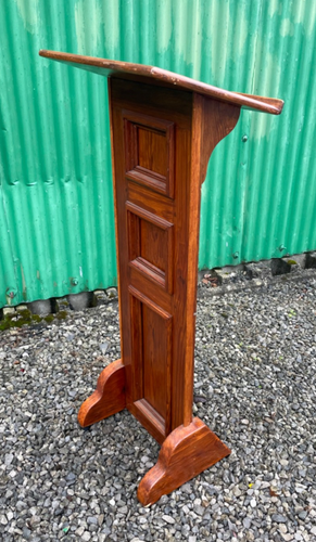 Original Vintage Retro Mid Century Wooden Lectern Podium 48.5" Tall x ...