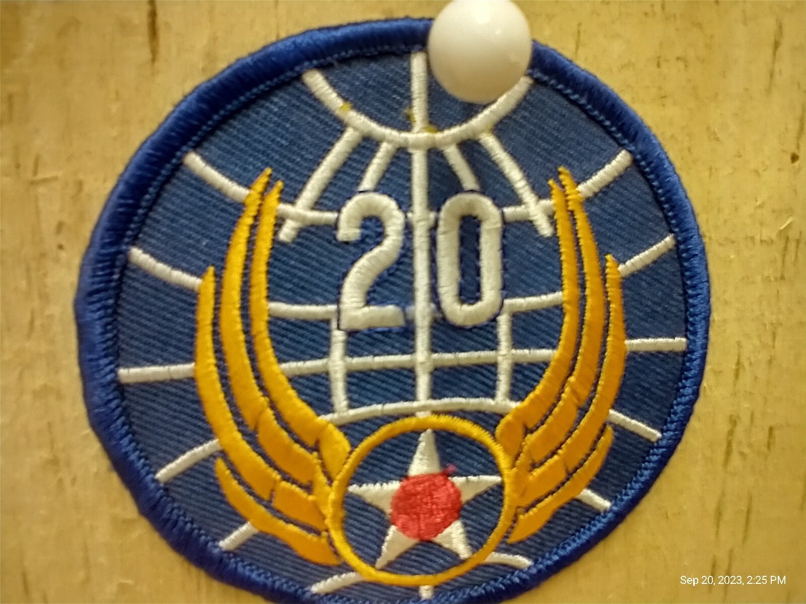 Embroidered 20th AIR FORCE USAF WW2 PATCH emblem Sew on | eBay
