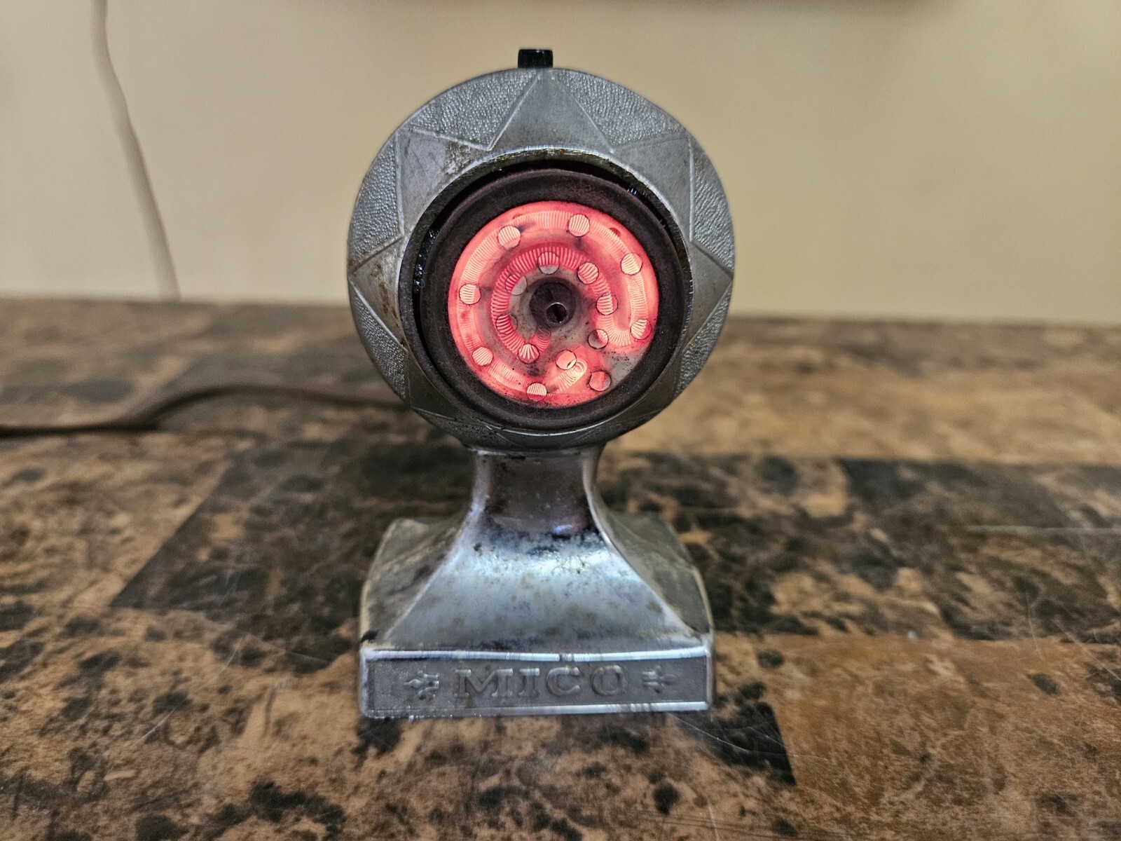 Vintage Electric MICO Table Top Cigar Cigarette Lighter Works | eBay
