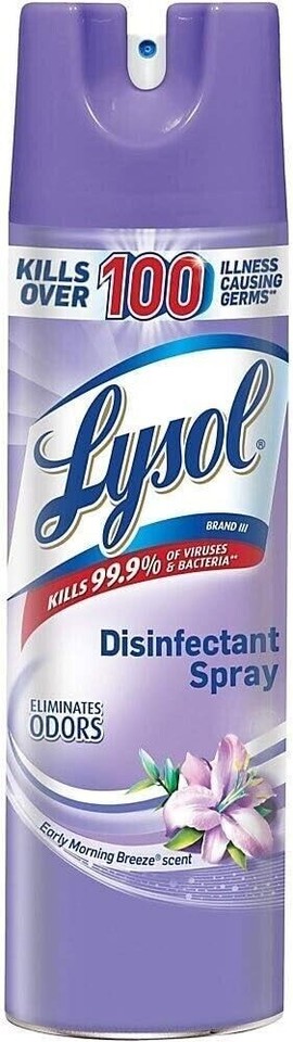 Lysol Disinfectant Spray, Sanitizing and Antibacterial Spray, For Disinfecting a | eBay
