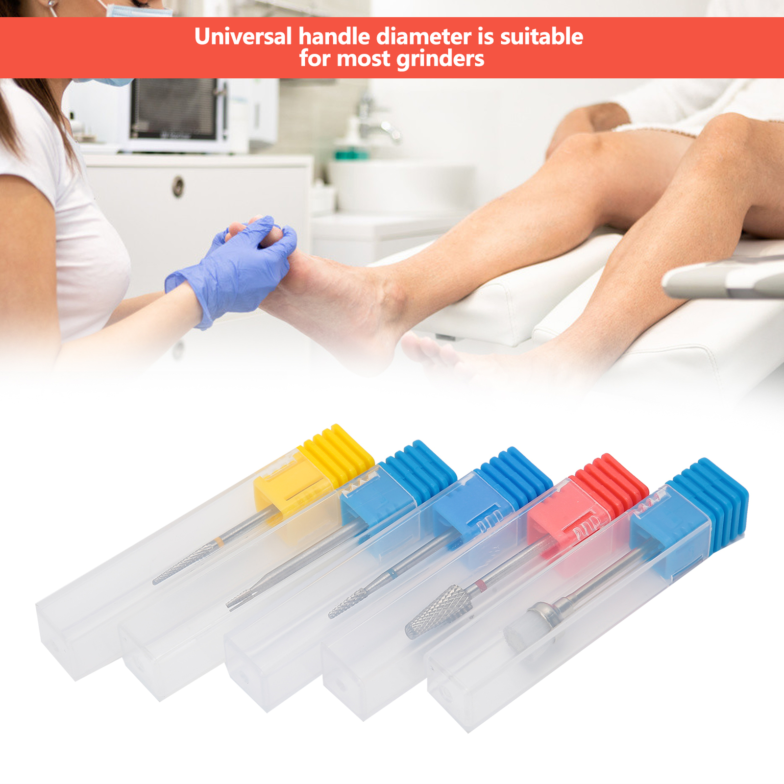 Nail Art Drill Bit Tungsten Steel Polishing Sanding Head Manicure ...