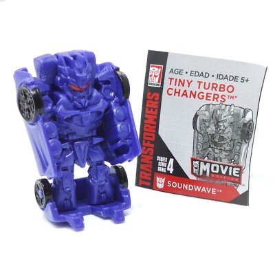Transformers Tiny Turbo Changers - Movie Edition - Series 4 - Soundwave ...