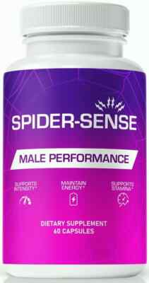 Spider Sense Pills for Men Max Strength Male Support Formula 60 pills ...