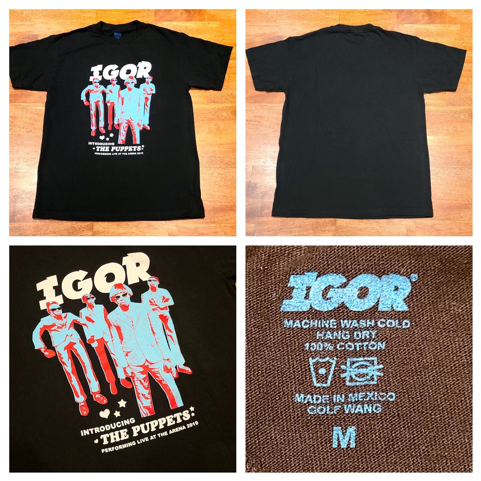 Tyler the Creator Igor The Puppets Rap Concert T-Shir… - Gem
