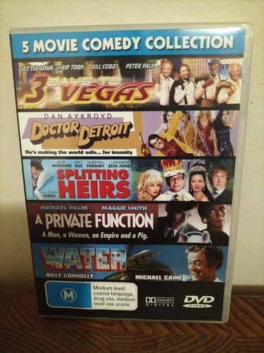 5 Movie Comedy Collection DVD 2 discs Dan Akroyd Billy Connelly (Free ...