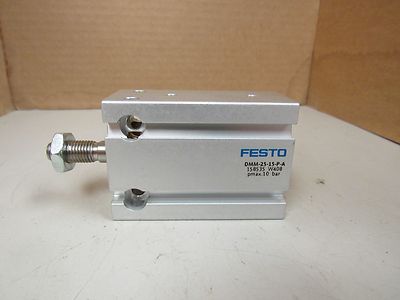 NEW FESTO AIR PNUEMATIC CYLINDER DMM-25-15-P-A DMM2515PA 158535 W408 ...
