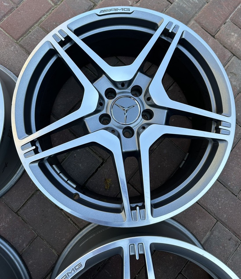 MERCEDES E63 19" FACTORY OEM WHEELS RIMS SET AMG | eBay