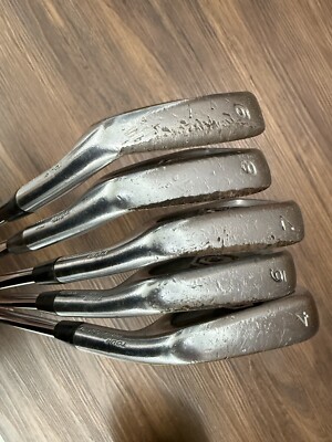 Used TaylorMade Tour Preferred MC Forged Iron Set 4 6 7 8 9 Stiff Steel ...