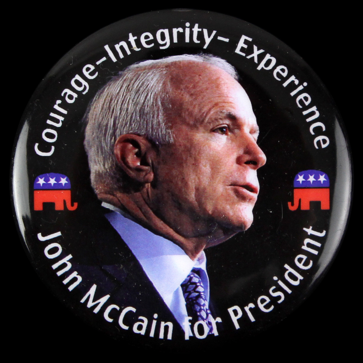 2008 John McCain 2 1/4" Presidential Campaign Pinback Button | eBay