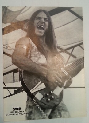 Mark Farner GRAND FUNK magazine PHOTO/Poster/clipping 11x8 inches | eBay