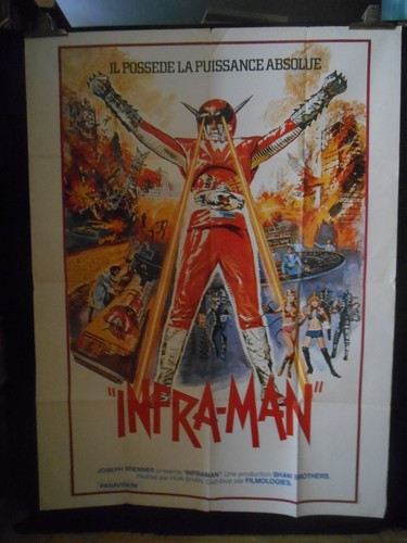 AFFICHE originale grand format ( 120 x 160 ) INFRA MAN -1975 | eBay