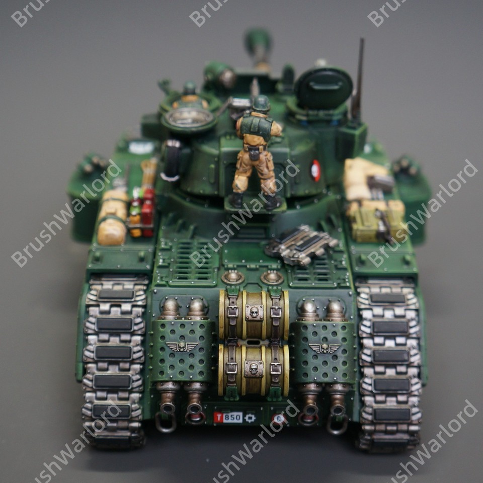 Warhammer 40K Rogal Dorn Battle Tank Astra Militarum Presale Painted | eBay