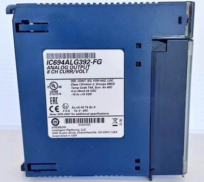 Emerson IC694ALG392-FG Analog Output Module 8ch Current & Voltage USA ...