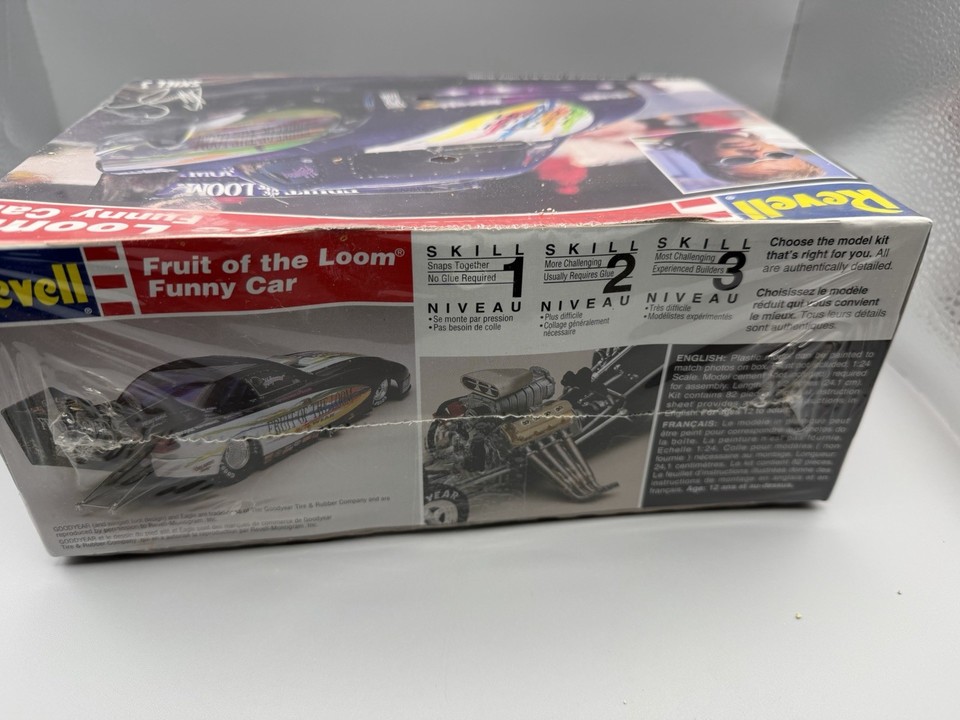 Revell 1:24 KC Spurlock-Fruit Of The Loom Funny Car NHRA Model Kit -NEW ...