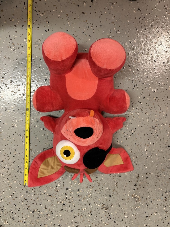 Funko FNAF Foxy Plush Red JUMBO LARGE TOY Eye Patch Original Scott ...