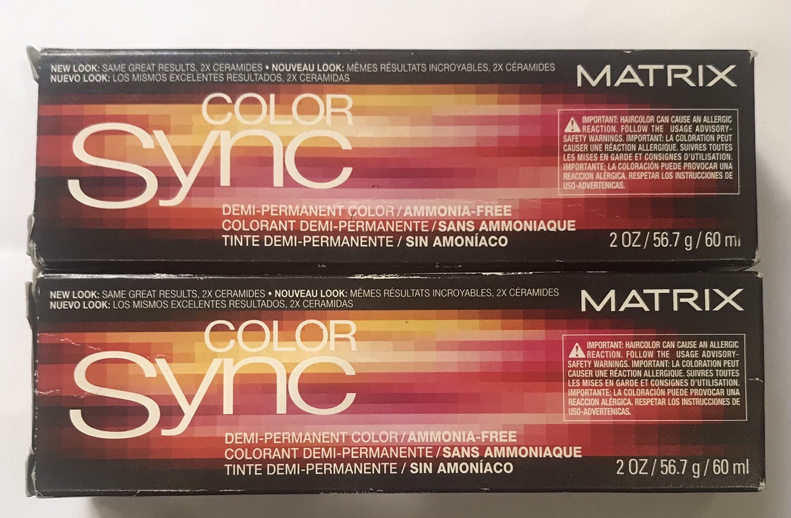 MATRIX - COLOR SYNC - Hair Color - 2 oz - 8GG - Medium Blonde Gold Gold ...
