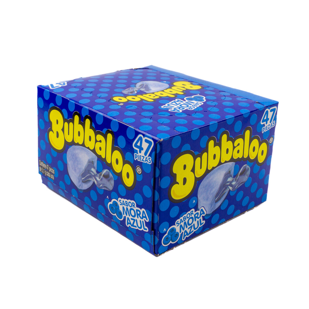 Bubbaloo Bubble Gum Assorted Flavors Mexican Chicle Candy 47 Pieces ...
