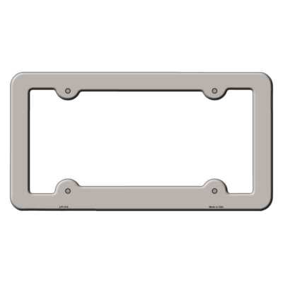 Tan Solid Novelty Metal License Plate Frame LPF-014 | eBay
