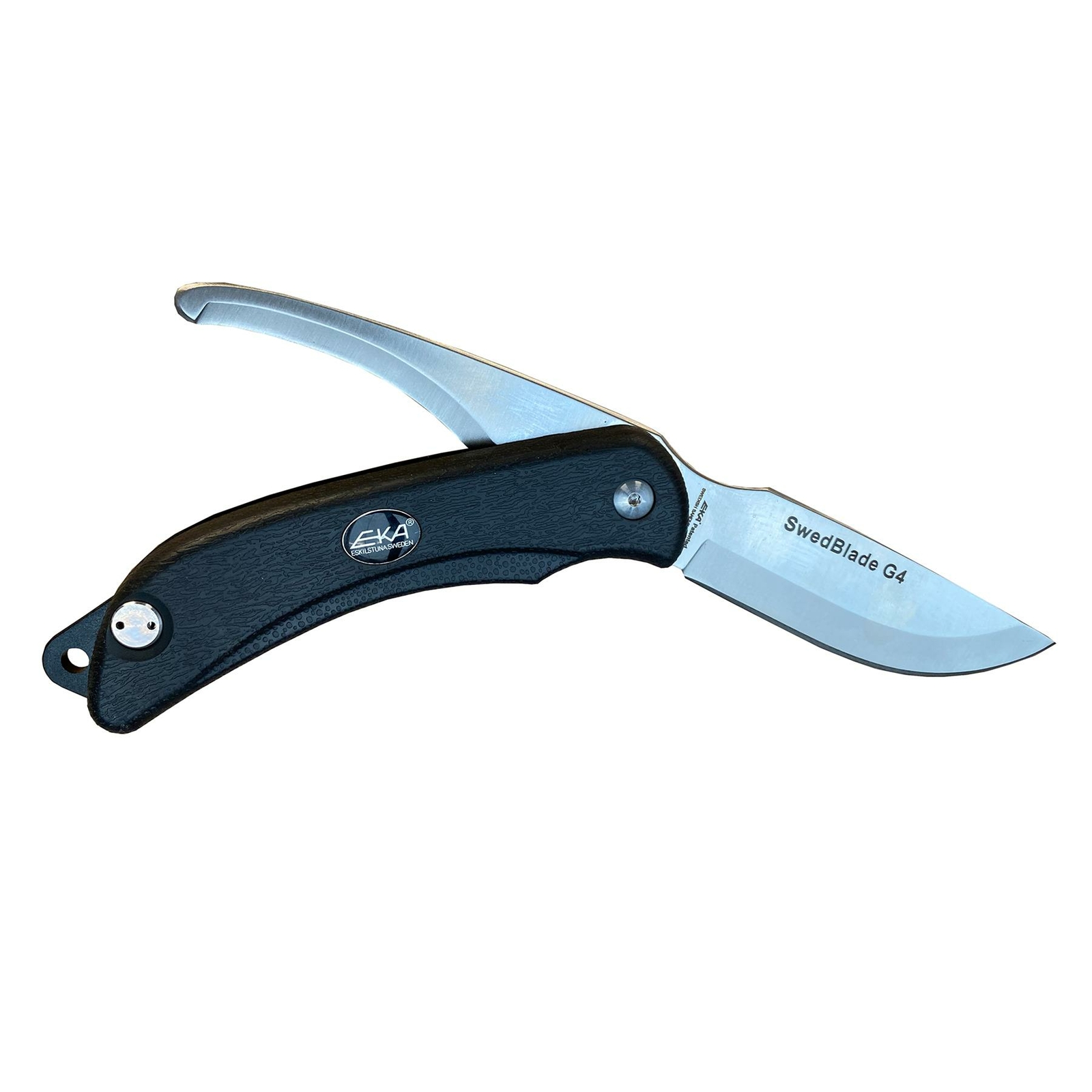 EKA Swedish Knife SwedBlade Black two-blade extreme sharp stainless ...