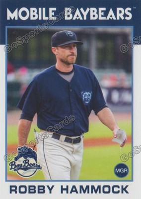 2016 Mobile BayBears Robby Hammock Diamondbacks MGR | eBay