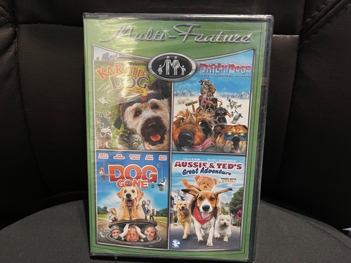 KARATE DOG/CHILLY DOGS/DOG GONE/AUSSIE & TED'S GREAT ADVENTURE -DVD NEW ...