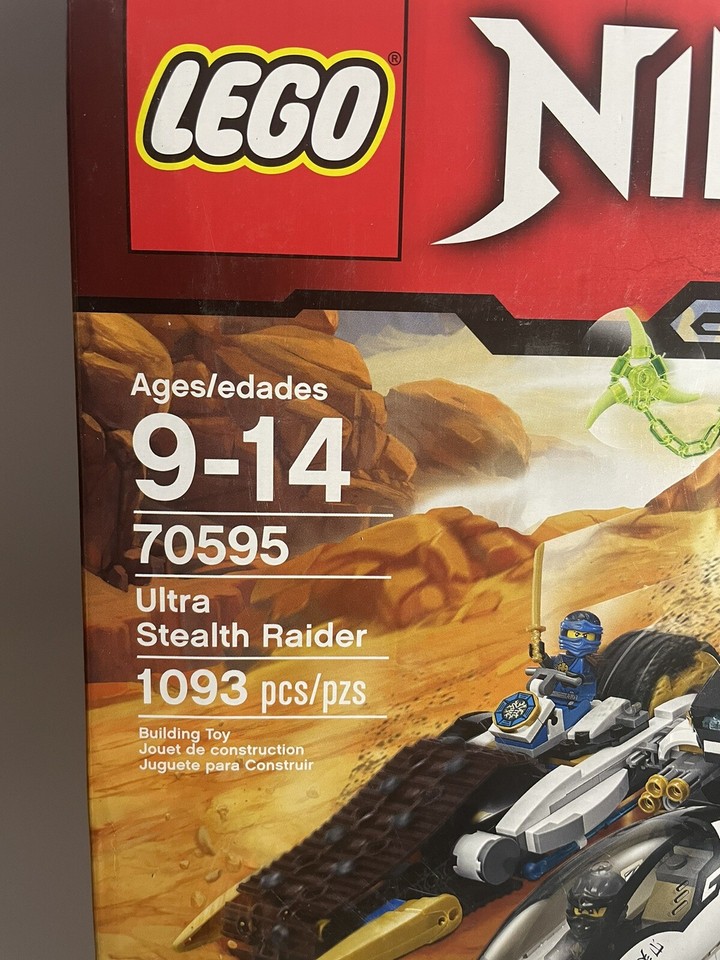 LEGO NINJAGO: Ultra Stealth Raider (70595) factory sealed new cole zane ...