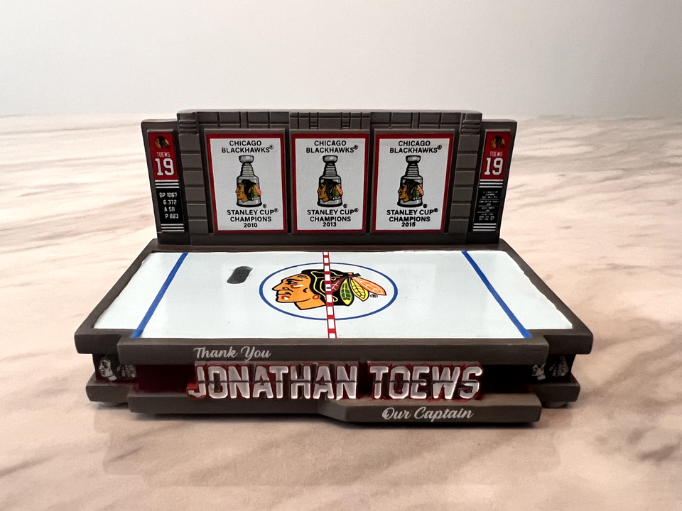 Jonathan Toews Chicago Blackhawks Farewell Bobblehead - ONLY 72 MADE | eBay