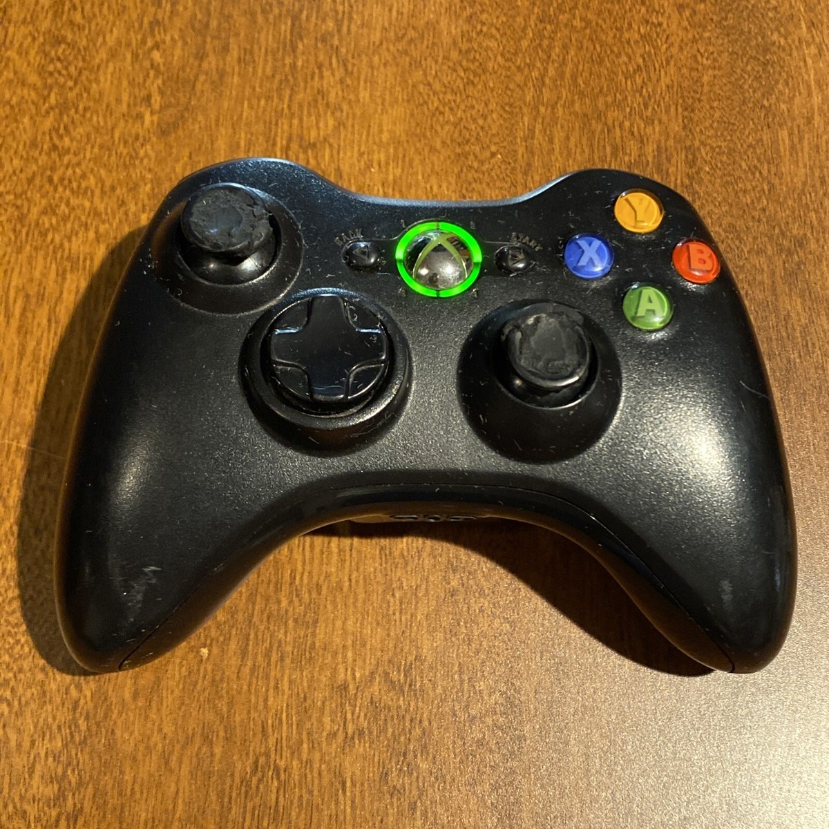 Xbox 360 Controller Black Buttons