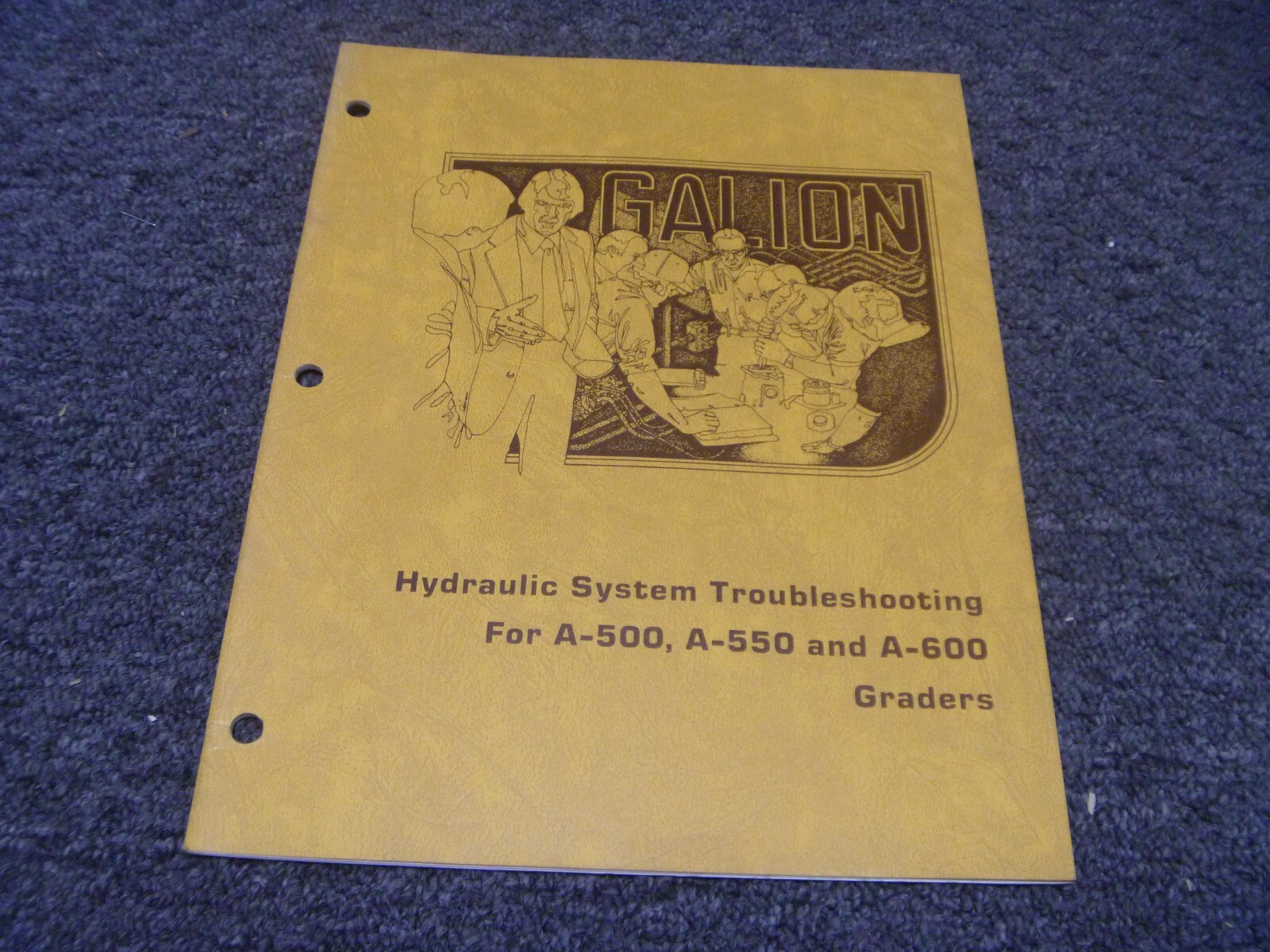 Galion A500 A550 A600 Grader Hydraulic System Troubleshooting Manual | eBay