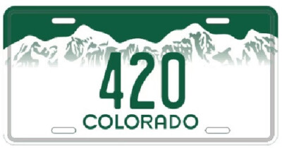 420 COLORADO ROCKY MOUNTIANS Aluminum Embossed License Plate | eBay
