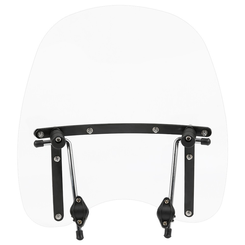 18"x16" Motorcycle Clear Clamps Windshield For Honda Shadow VLX 600 ...