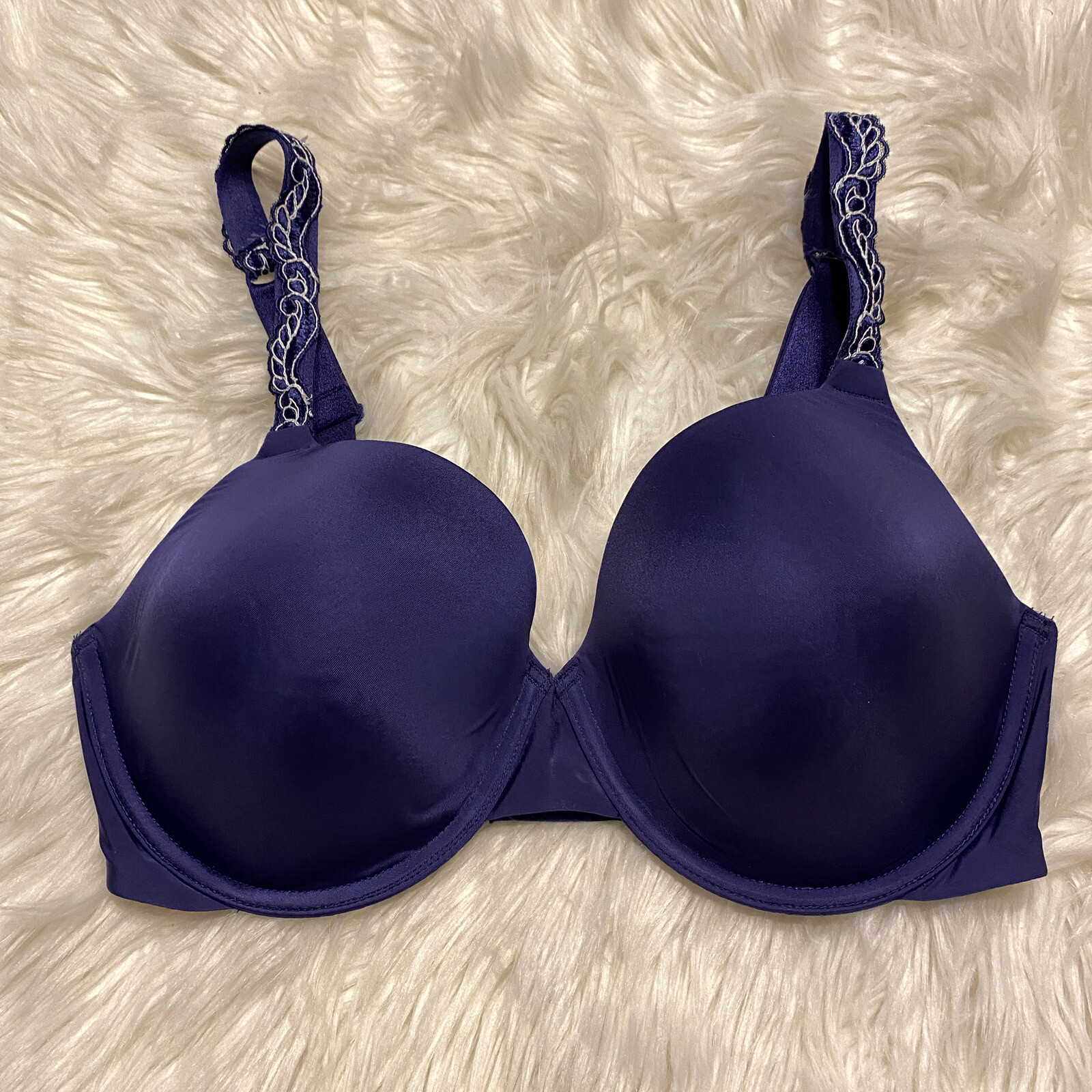Paramour 36DD Bra Purple Lissa Full Figure Plunge Con… - Gem