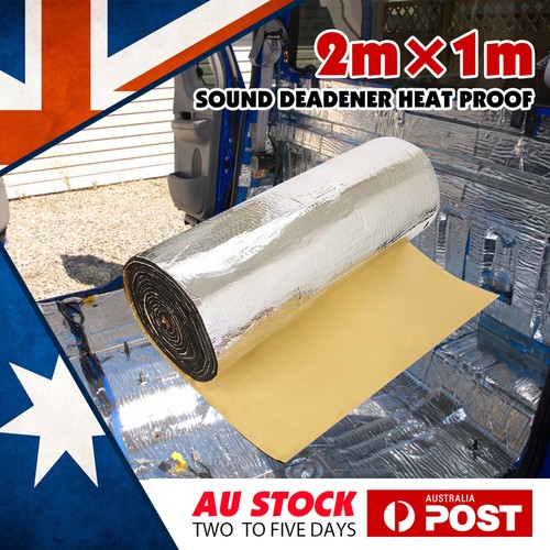 10mm Adhesive Sound Insulation Sound Deadener Acoustic Noise Proofing ...