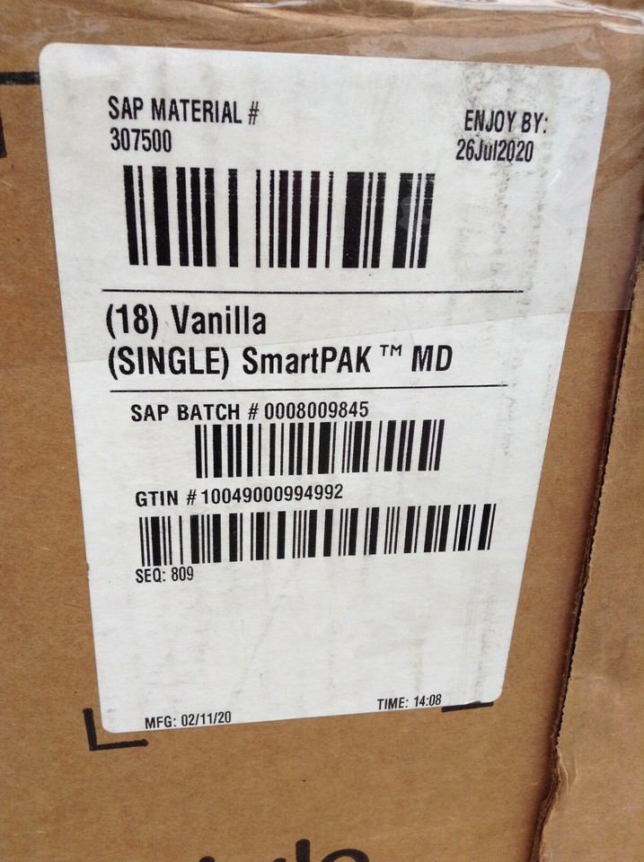 1 Case Coca Cola Freestyle Cartridge Refill Vanilla Soda Concentrate 7 ...