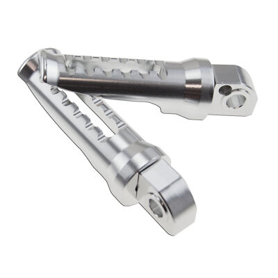 Passenger Rest Silver For Yamaha YZF R3 R6 R1 FZ FZR Rear GP Foot Peg ...