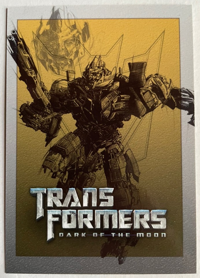 2011 Transformers Dark Of The Moon Megatron PA-07 Collector Card | eBay