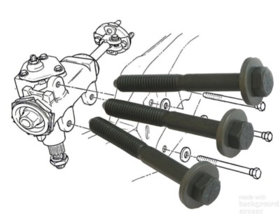 Power Steering Bolts with Washers Correct Bolt Kit Steering Box ...