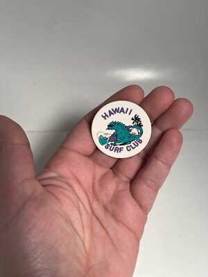 Vntg POG 1990s Hawaii Surf Club Godzilla Sunglasses Headphone Beach Cap ...