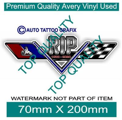 RIP Holden 1856-2020 Decal Sticker Car Truck Toolbox Man Cave Hot Rod ...