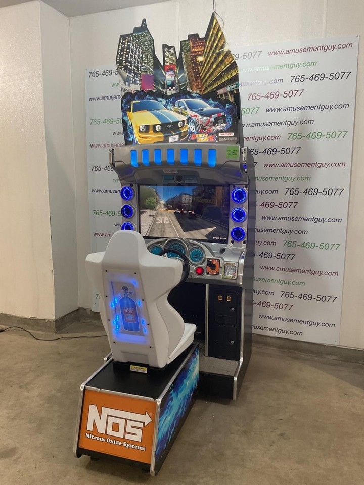 Dead Heat by Namco COIN-OP Sit-Down Driving Arcade Video Game | eBay