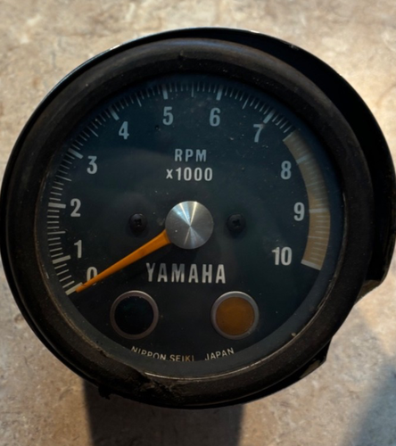 Vintage Yamaha 0-100Mph Nippon Seiki Japan Motorcycle Speedometer ...