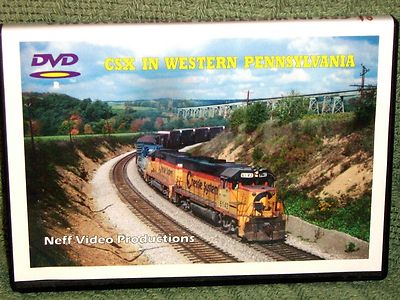 n006 TRAIN VIDEO DVD "CSX IN WESTERN PENNSYLVANIA" | eBay
