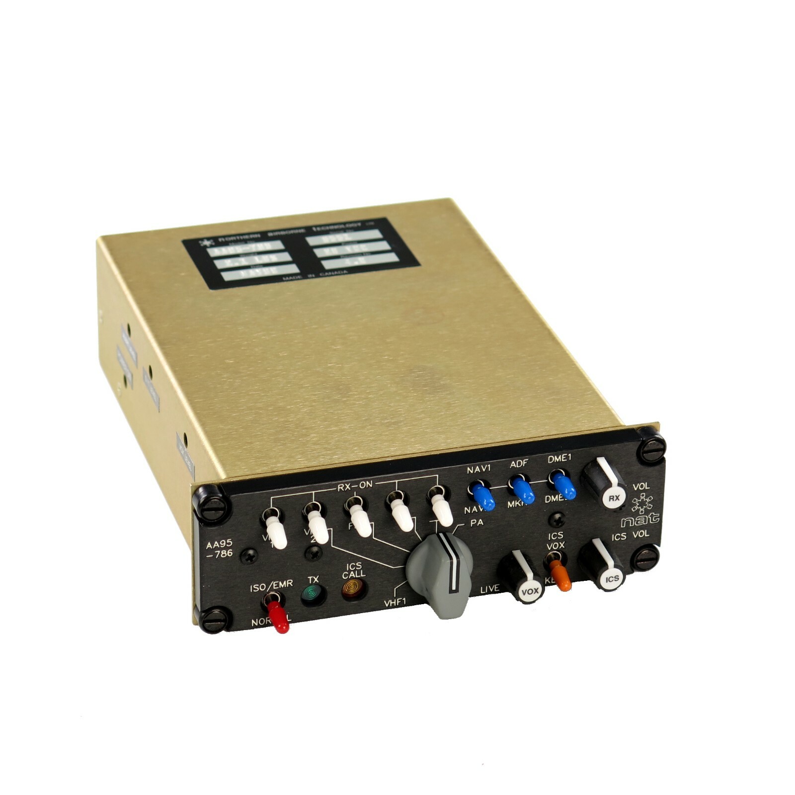 NAT AA95-786 Audio Controller New Surplus Condition | eBay