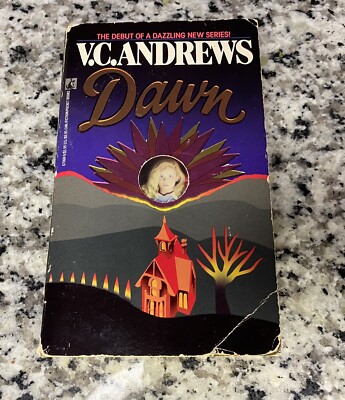 VC Andrews Dawn Cutler Series Paperback Book VTG 1990 Keyhole Cover 1st ...