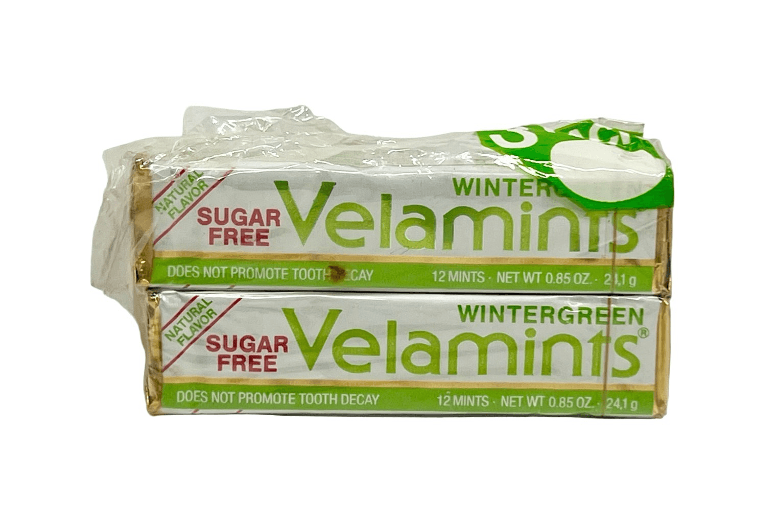 Vintage Velamints Wintergreen Sugar Free 2 Packs of 12 Mints ...