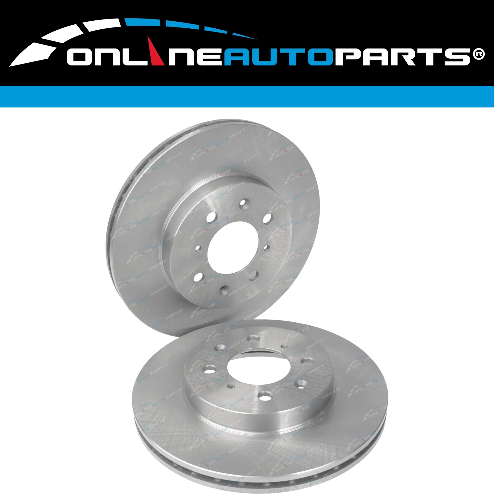 2 x Front Brake Disc Rotors for Honda Integra DA9 DC 1.8L 2.0L 1989 ...