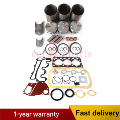 Overhaul Rebuild Kit STD for Isuzu 3LD1 Engine Hanix H30-2 H35A H35-2 ...