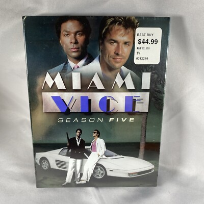 Miami Vice - Season 5 (DVD, 2007, 5-Disc Set) NEW | eBay