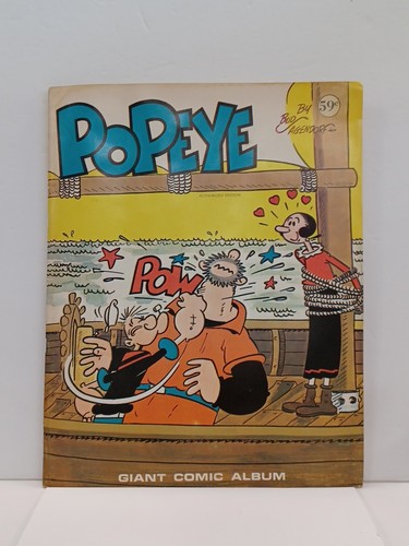 POPEYE GIANT COMIC ALBUM 1972 Bud Sagenorf King Features 11 X 14 Inches ...
