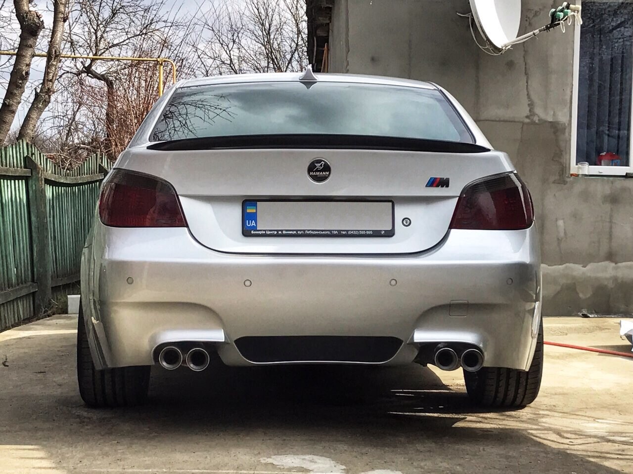 bmw E60 rear lip spoiler trunk and roof spoiler fit with all e60 2PC | eBay